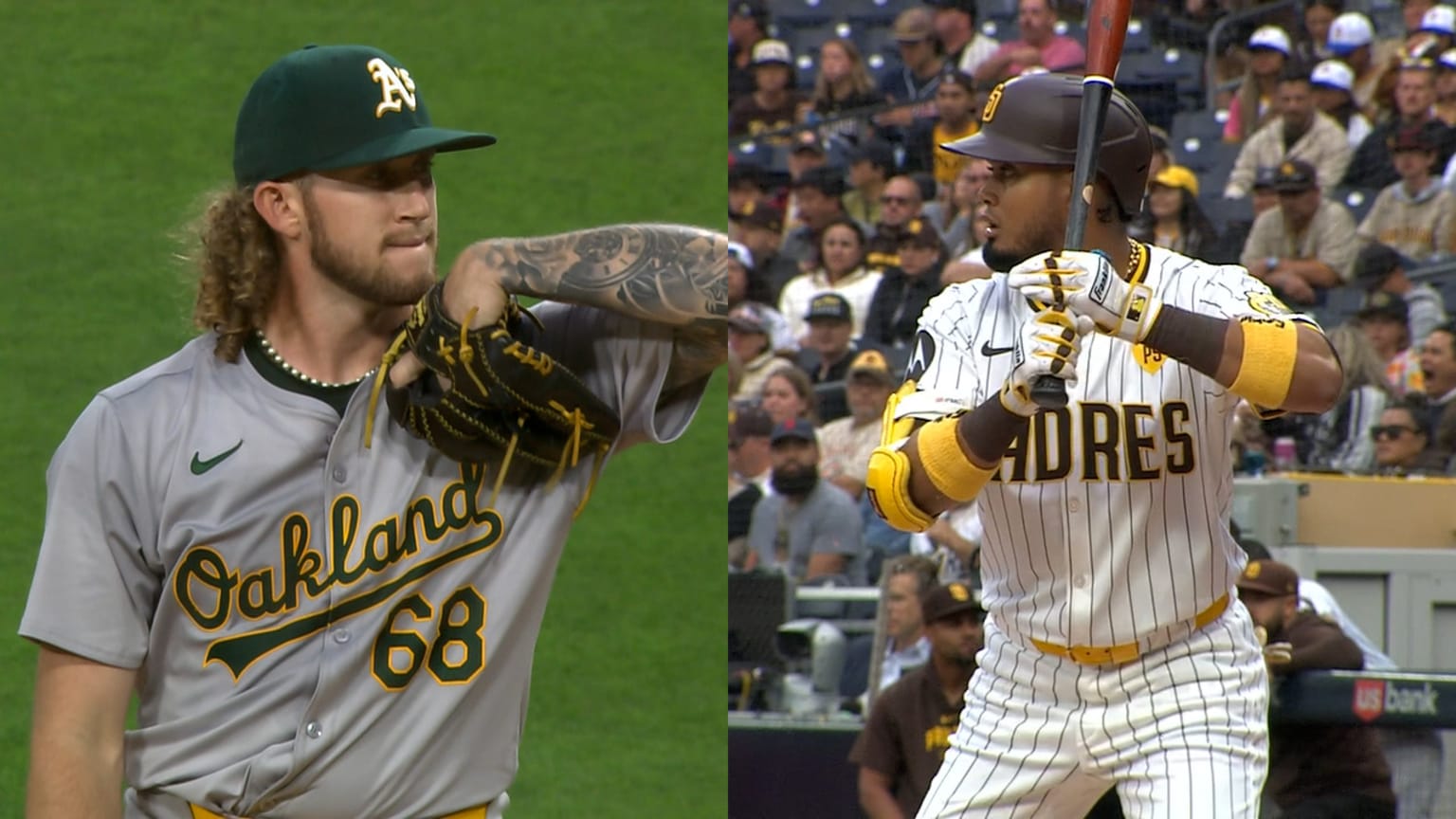 Joey Estes' battles with Luis Arraez | 06/10/2024 | MLB.com