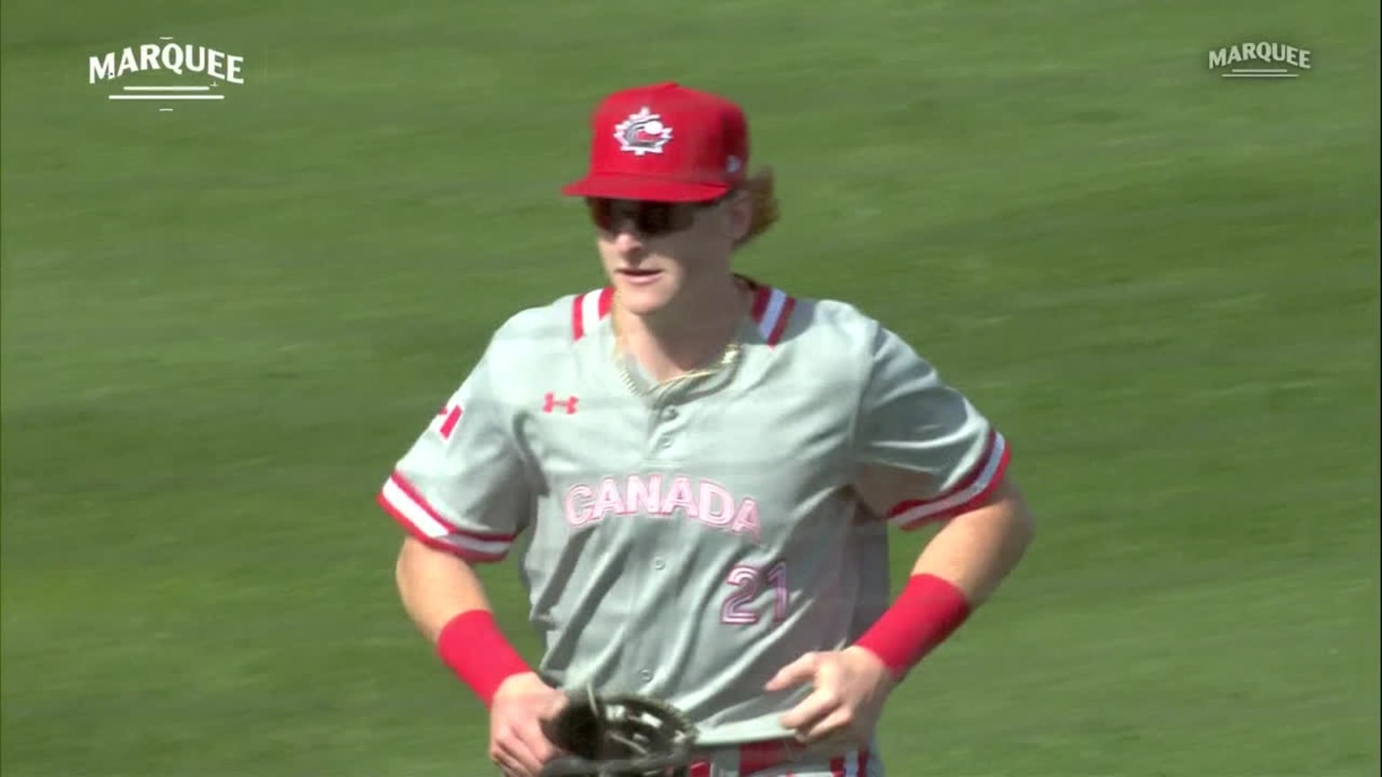 Caissie ends the inning with a great throw to third | 03/08/2023 ...