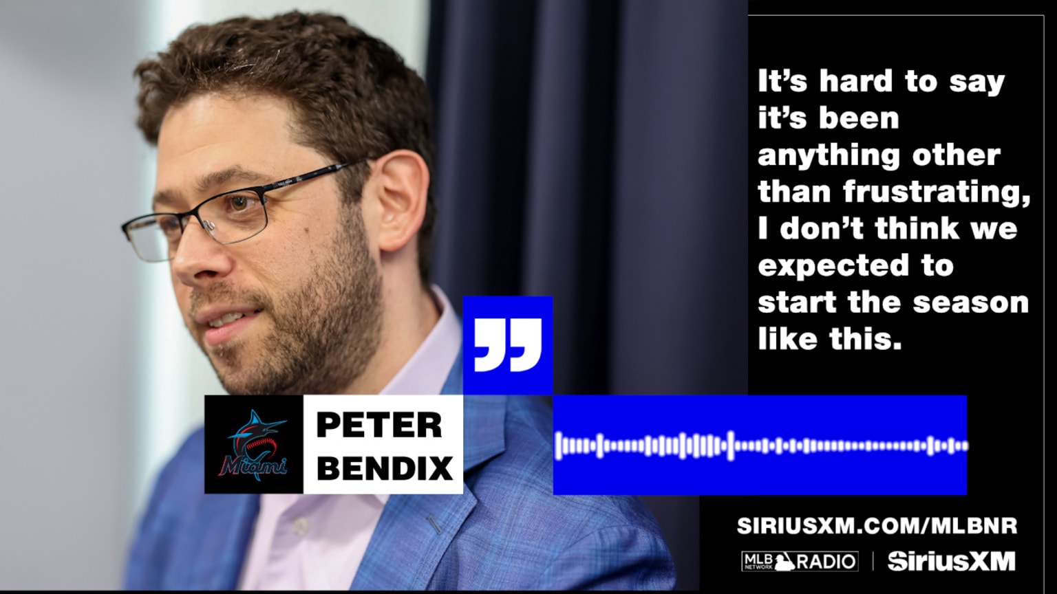 Peter Bendix on the Marlins' start to the season | 04/28/2024 | Miami ...