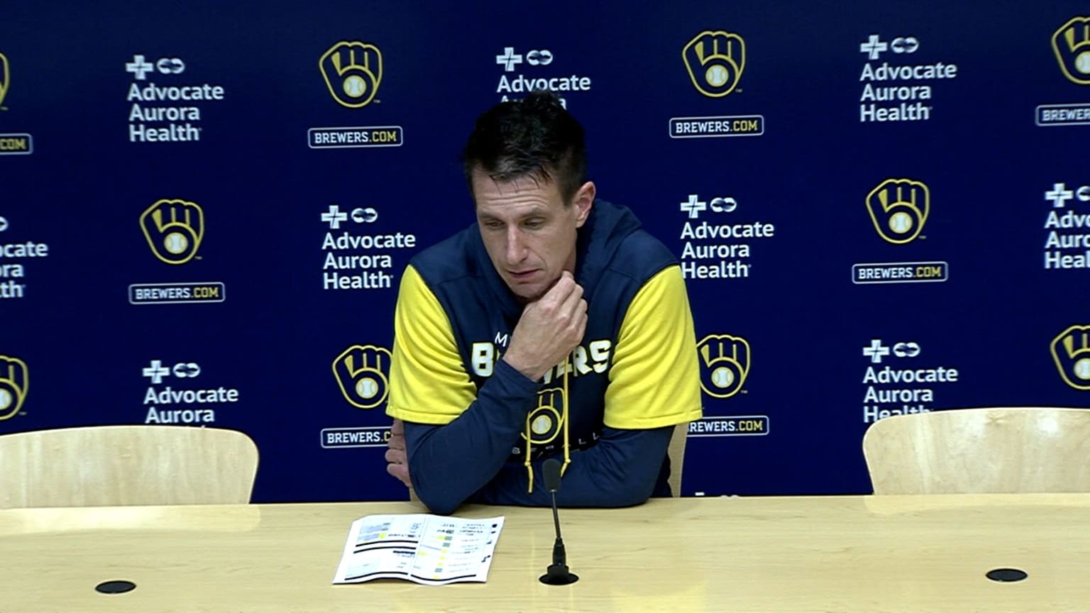 Craig Counsell discusses 4-2 loss to the Marlins | 09/29/2022 ...