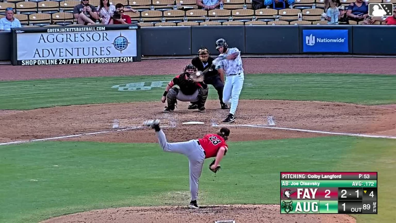 Joe Olsavsky's first pro homer | 07/11/2024 | Atlanta Braves