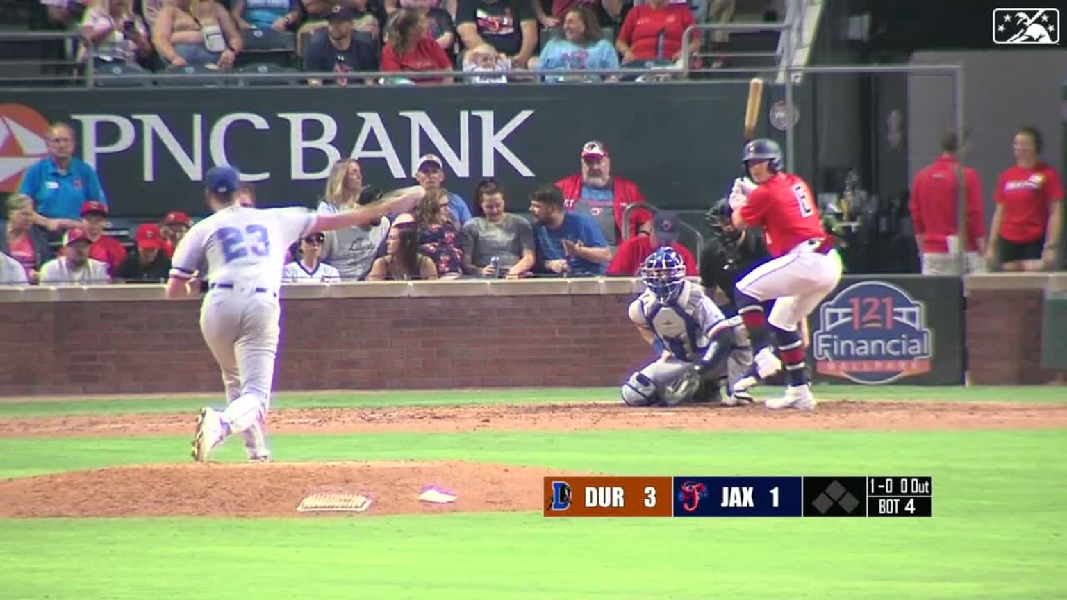 Curtis Mead makes a great diving catch for Durham | 04/08/2023 | MLB.com