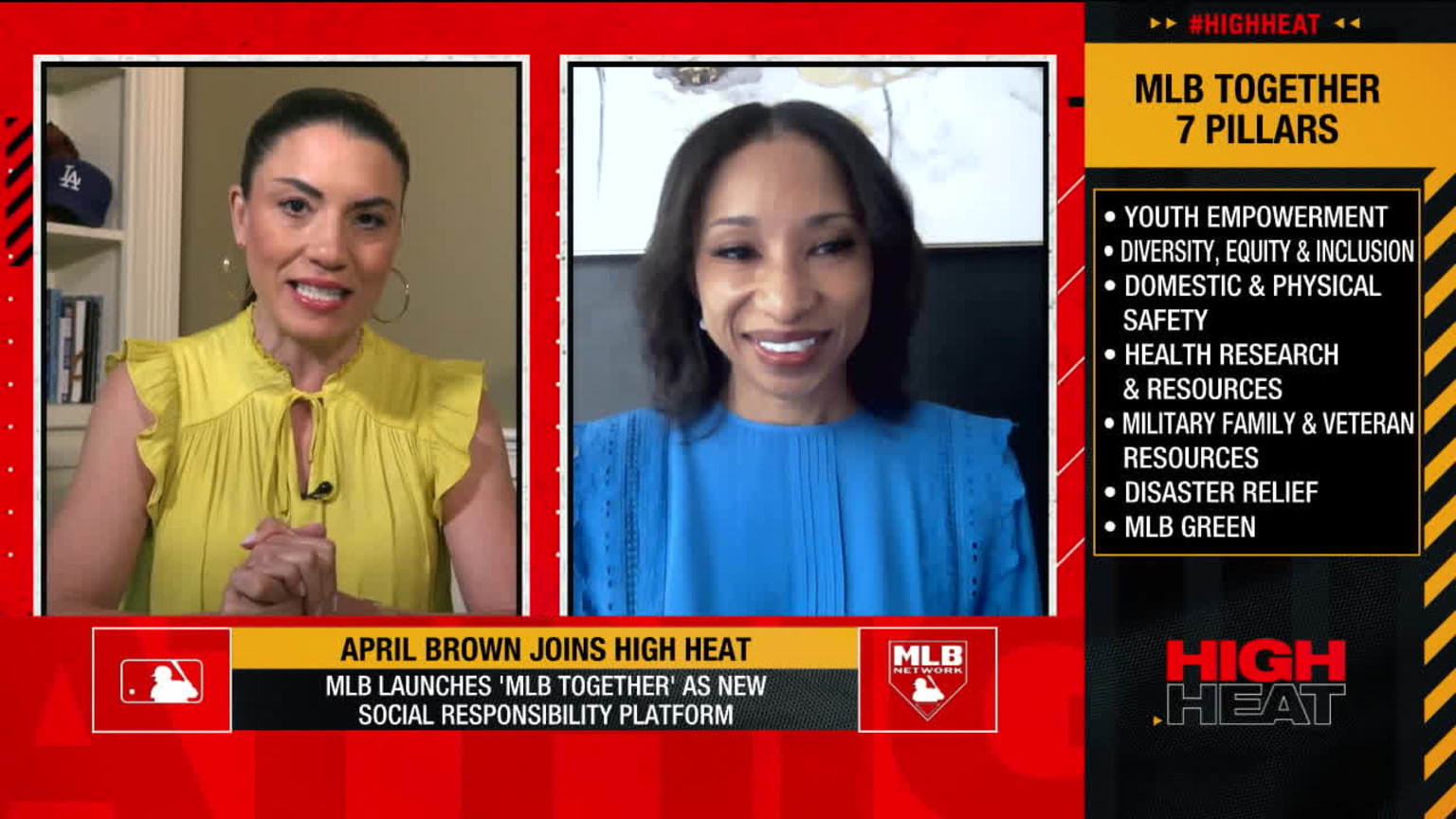 April Brown chats on "MLB Together" initiative, more | 05/19/2023 ...