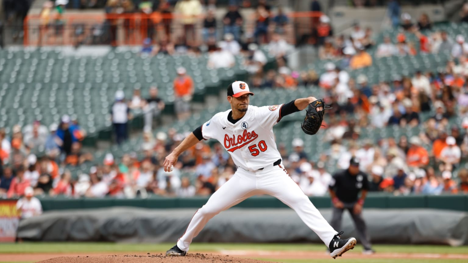 Charlie Morton fans Edgar Quero | 06/01/2025 | Baltimore Orioles