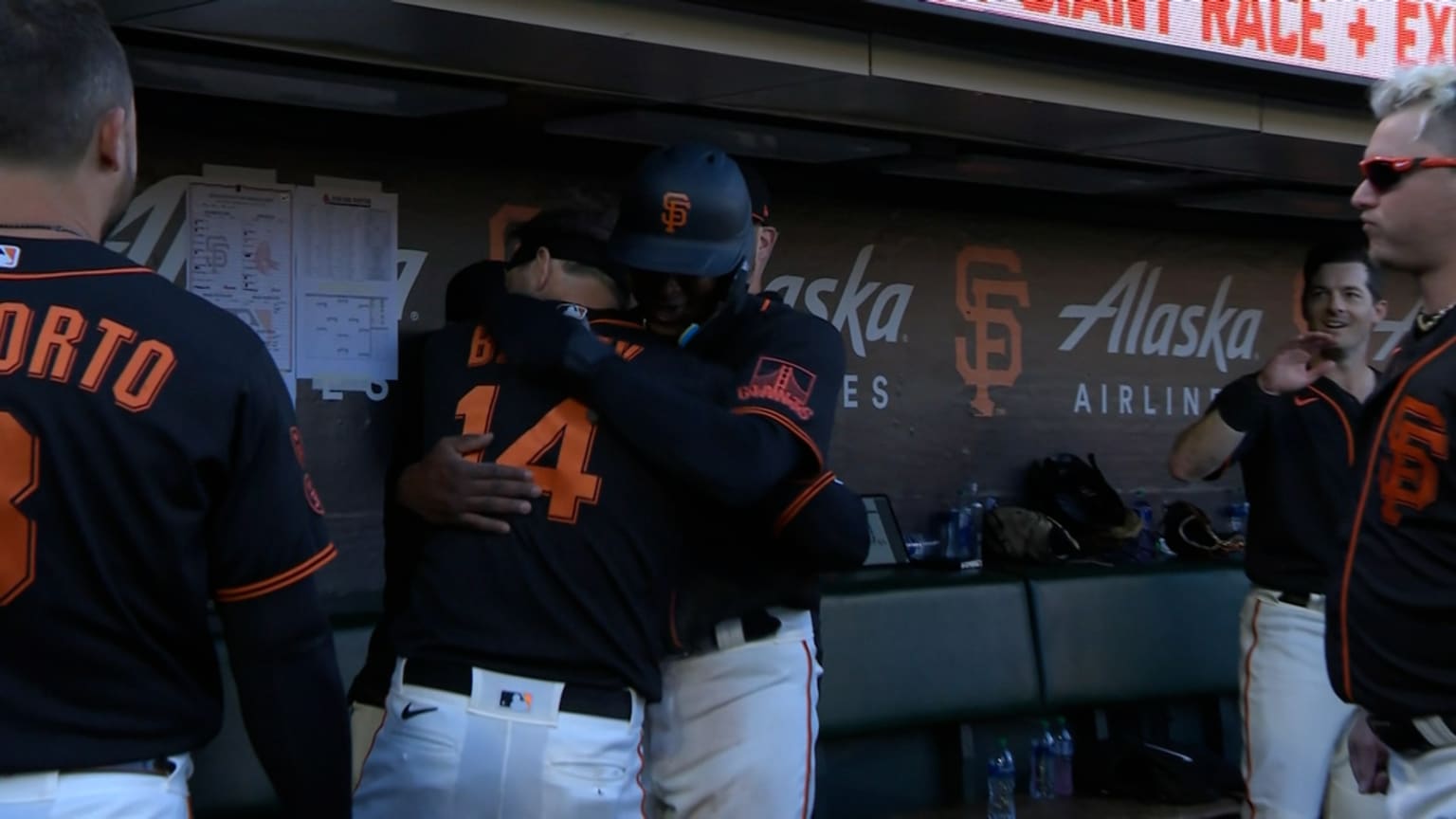 Austin Slater laces an RBI groundout in the 6th | 07/29/2023 | San ...