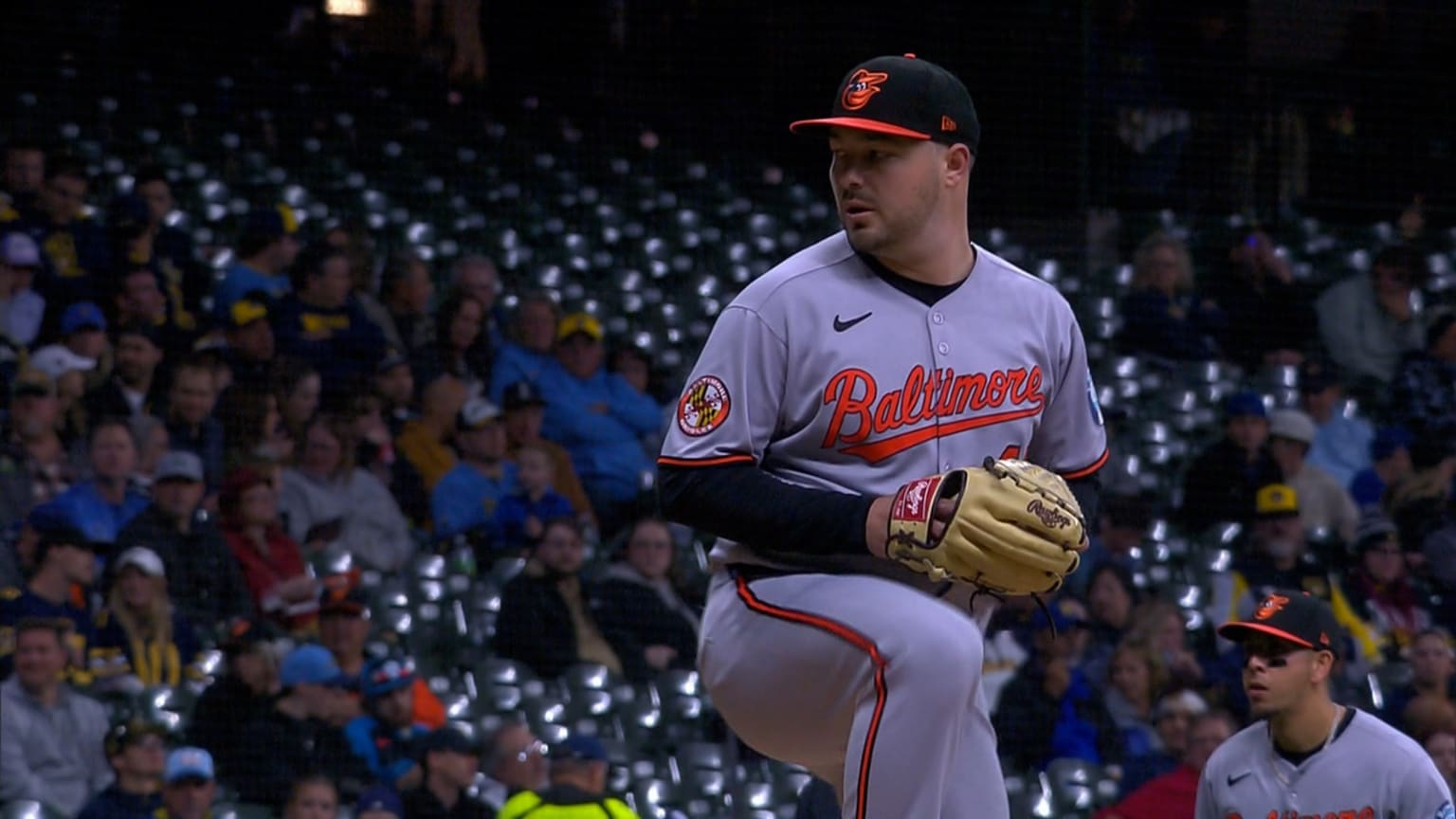 Keegan Akin K's Jackson Chourio | 05/20/2025 | Baltimore Orioles