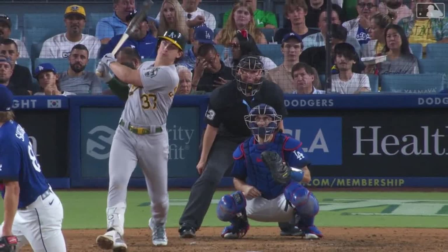 Tyler Soderstrom pega su primer jonrón en MLB | 03/08/2023 | Los Atléticos