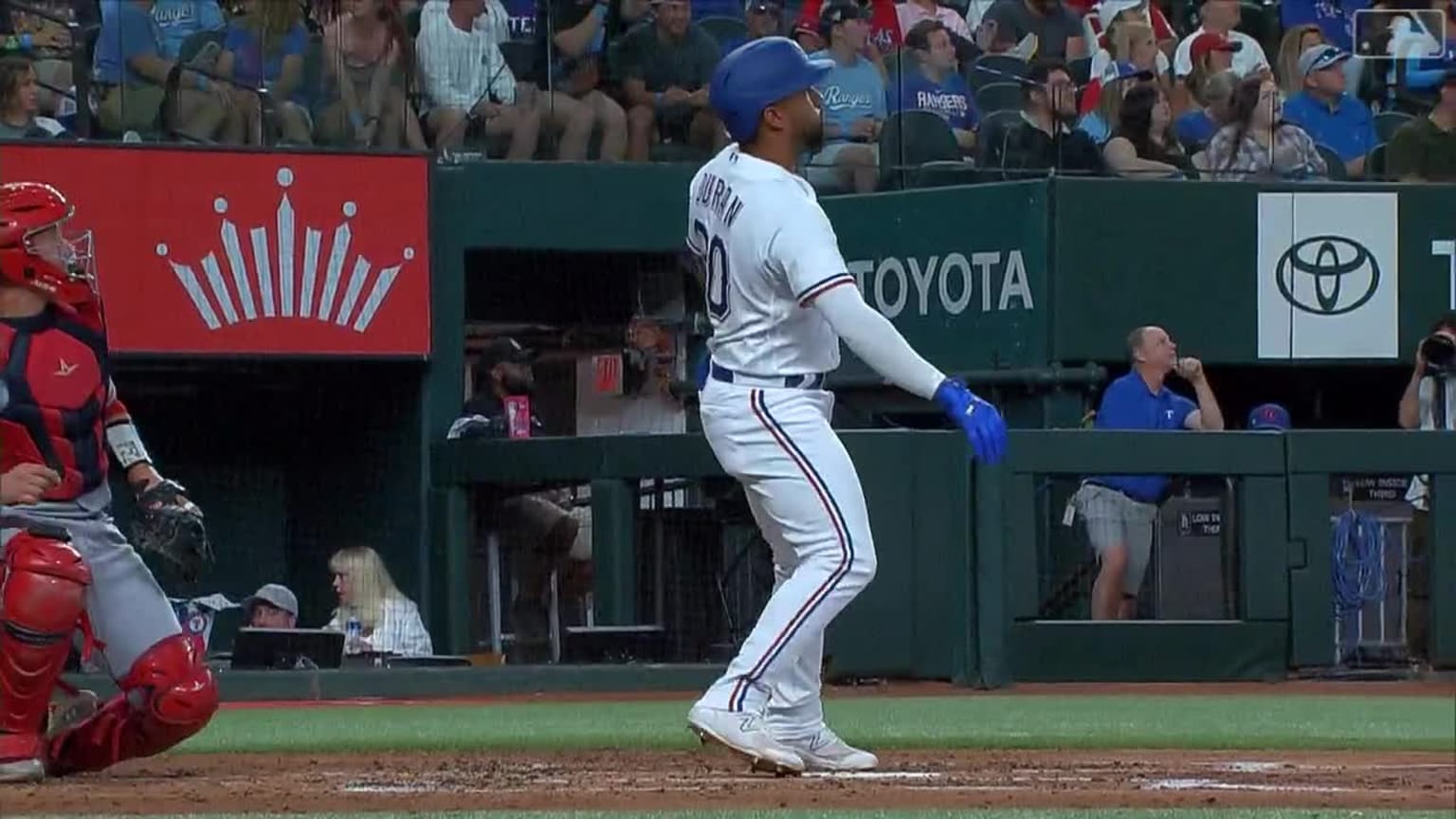 Ezequiel Durán conecta HR de 3 carreras en la 2da | 12/06/2023 | Los ...