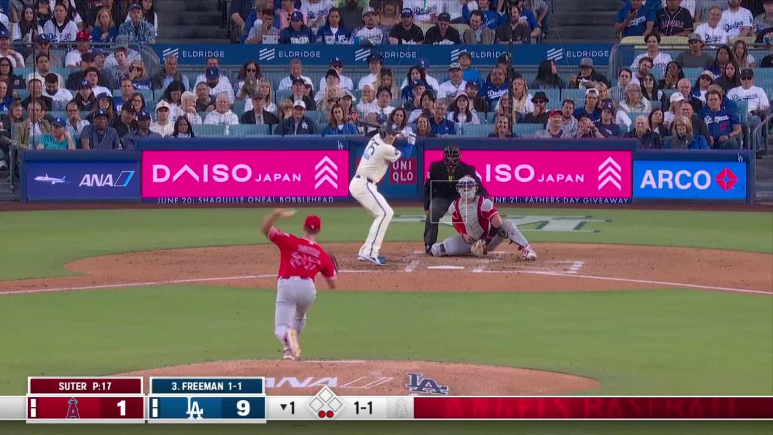 Donovan Walton's sliding stop | 06/06/2026 | Los Angeles Angels