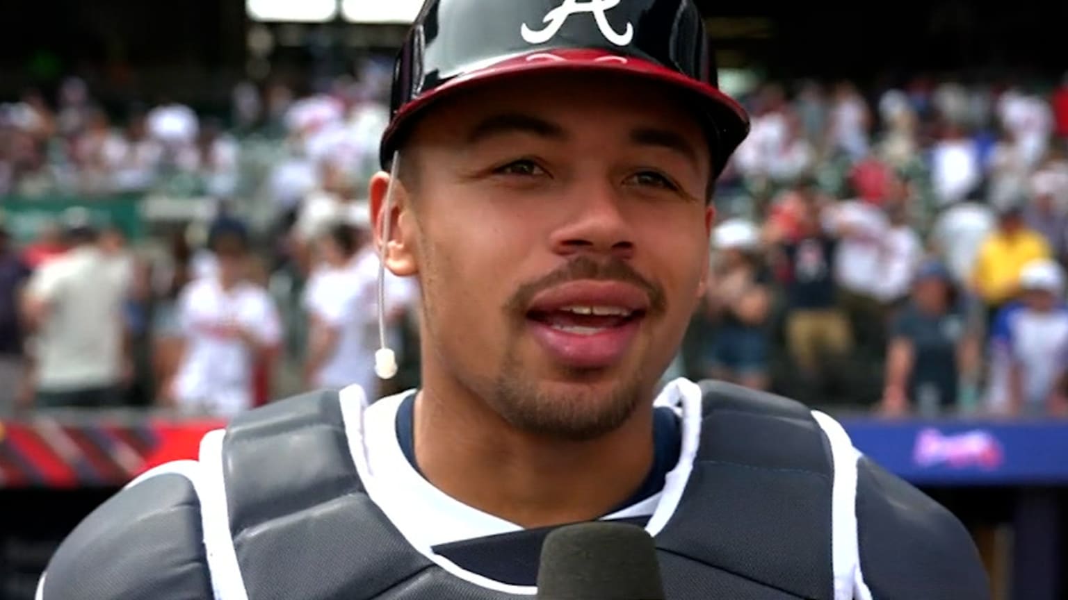 Drake Baldwin on first homer at Truist Park | 04/20/2025 | Atlanta Braves