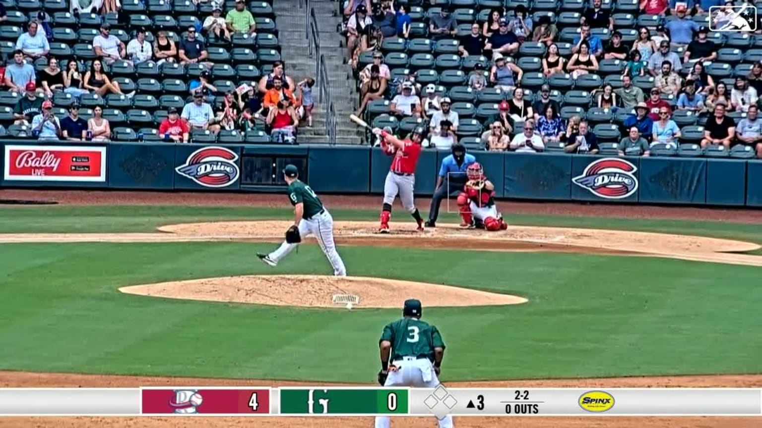 David McCabe mashes a solo homer to right field | 08/06/2023 | MLB.com