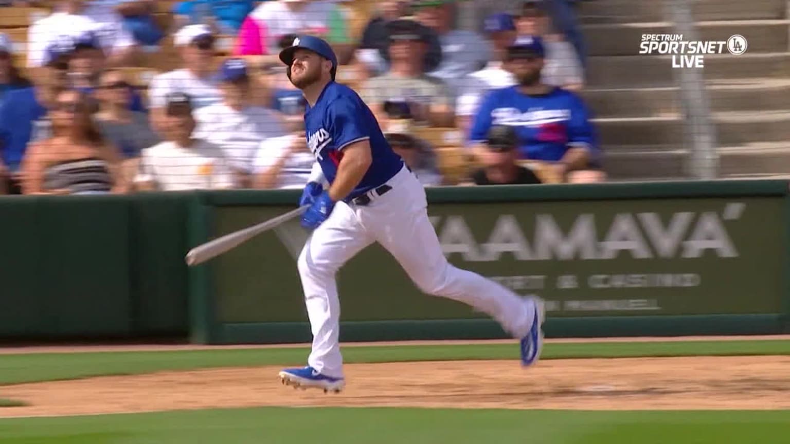 Max Muncy launches a two-run home run to right field | 02/25/2024 | Los ...