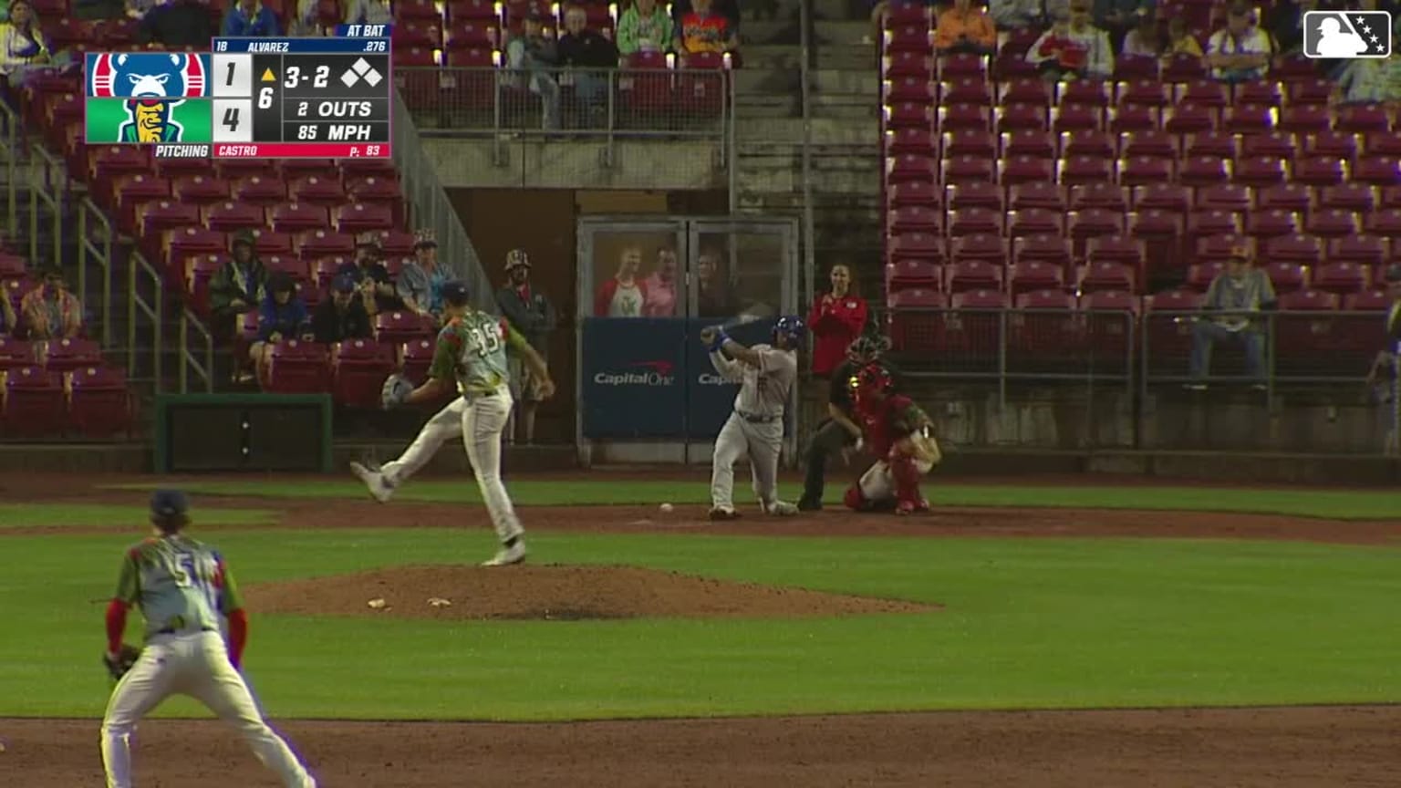 Ricky Castro records eighth K | 08/15/2024 | Minnesota Twins