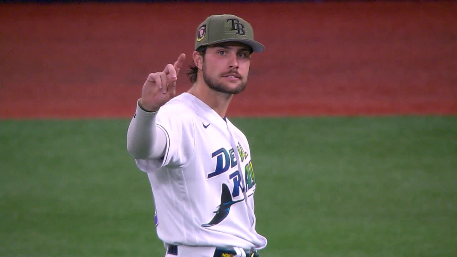 Josh Lowe makes a perfect throw to get Willy Adames | 05/19/2023 ...
