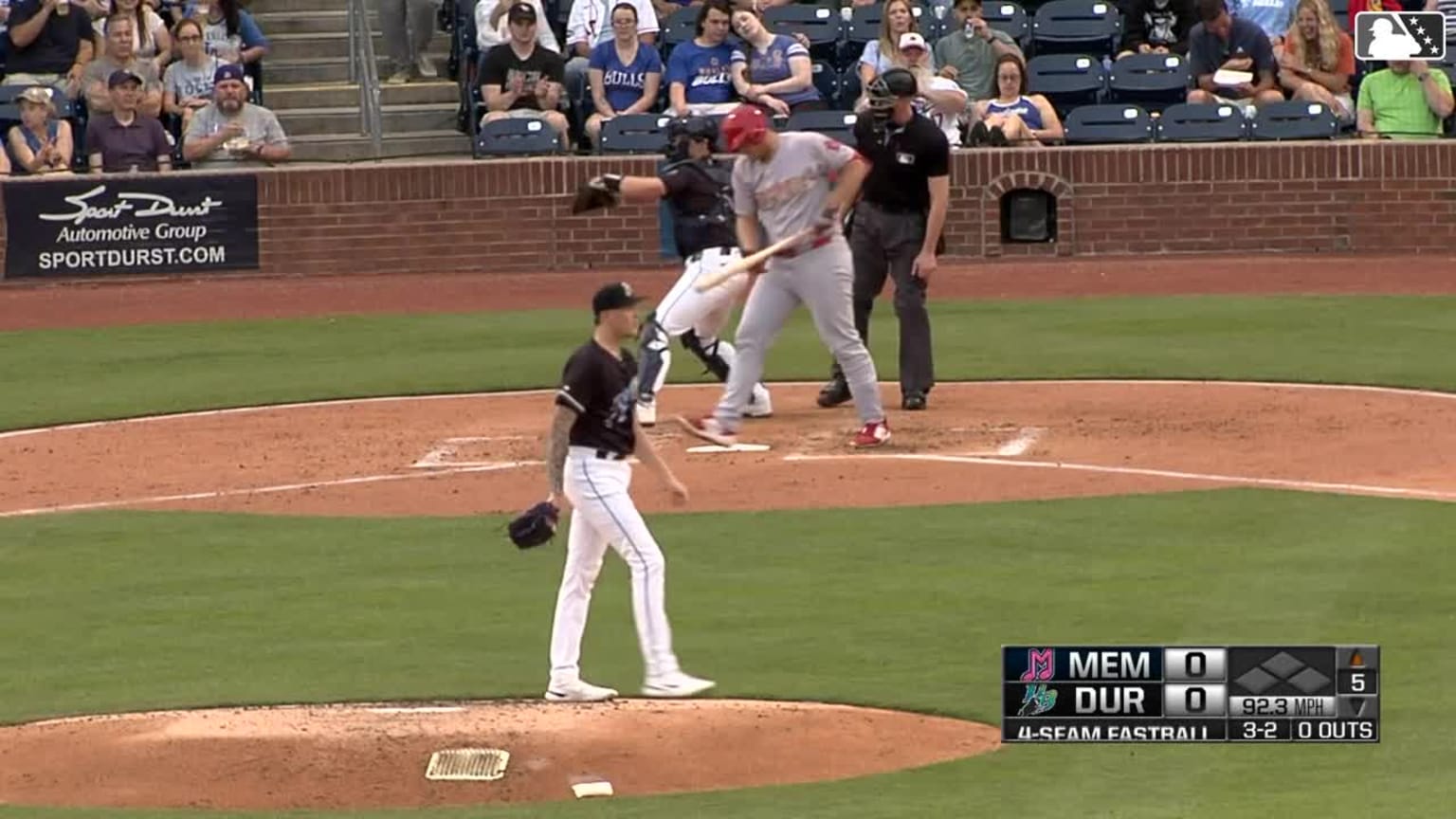 Joe Rock's fifth strikeout | 05/24/2024 | Tampa Bay Rays