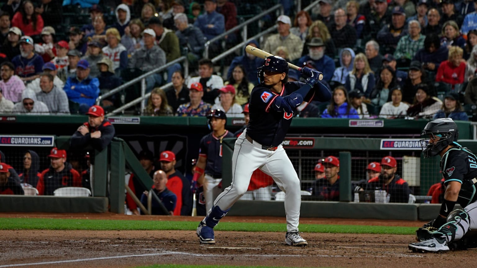 Bo Naylor's second homer of the game | 03/06/2025 | Cleveland Guardians