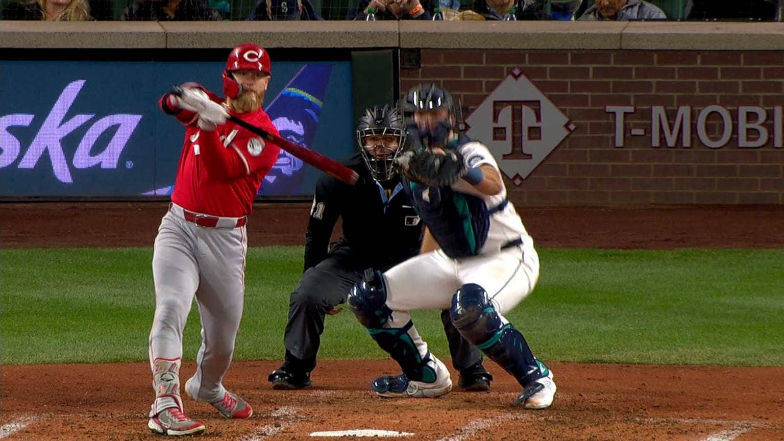 Jake Fraley's RBI double | 04/15/2024 | Cincinnati Reds