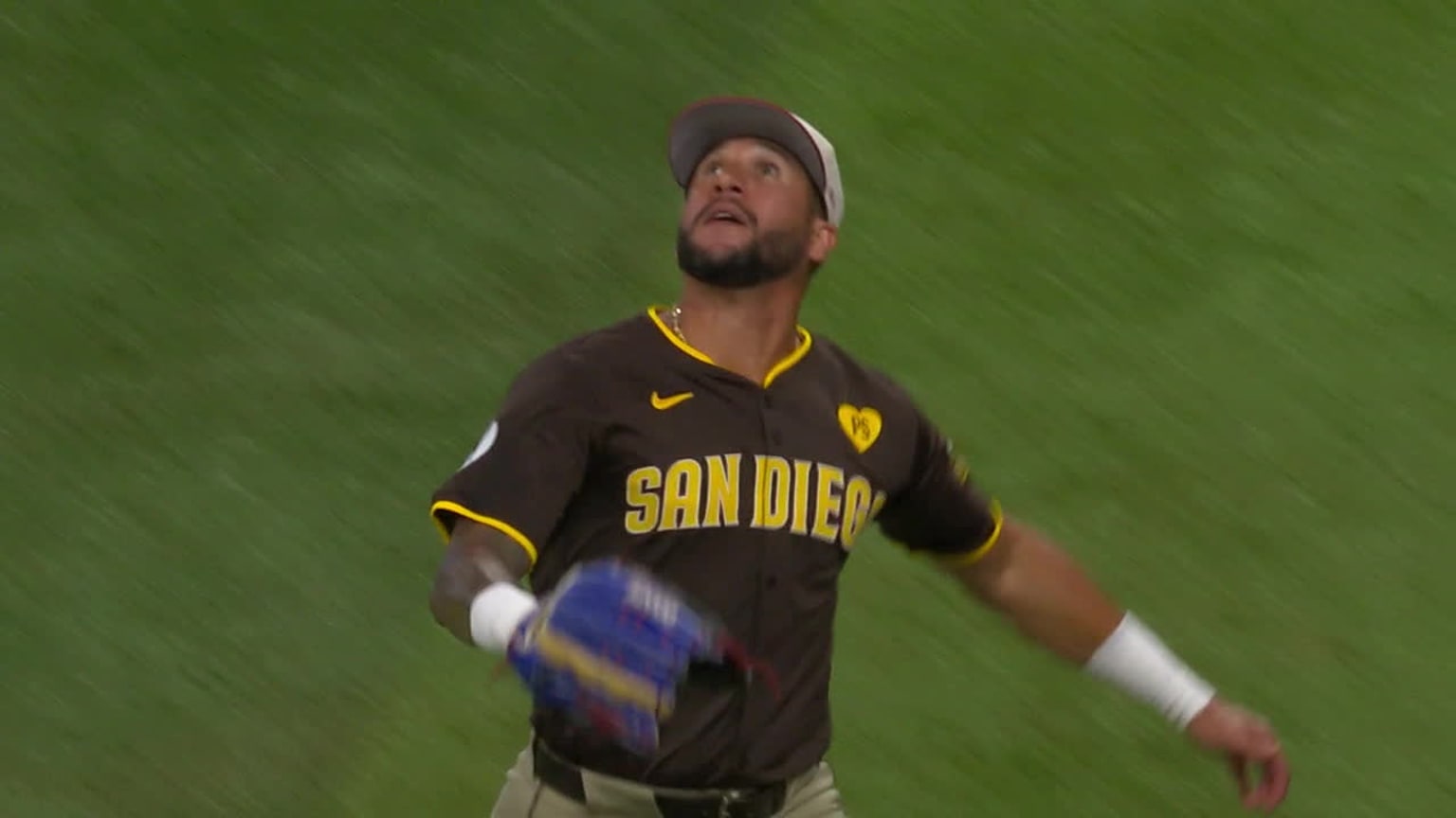 David Peralta's sliding catch | 07/04/2024 | San Diego Padres