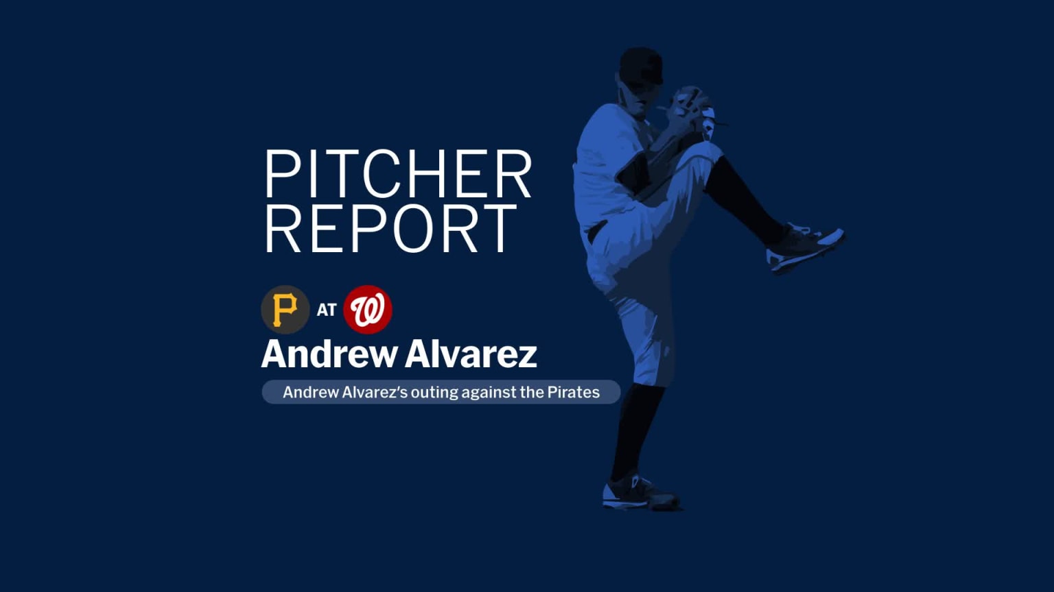 Andrew Alvarez's outing against the Pirates | 09/13/2025 | Washington ...