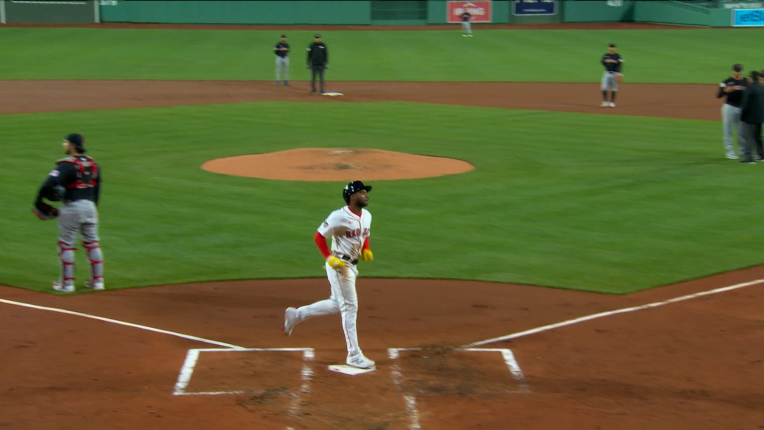 Pablo Reyes scores on a balk | 04/17/2024 | Boston Red Sox