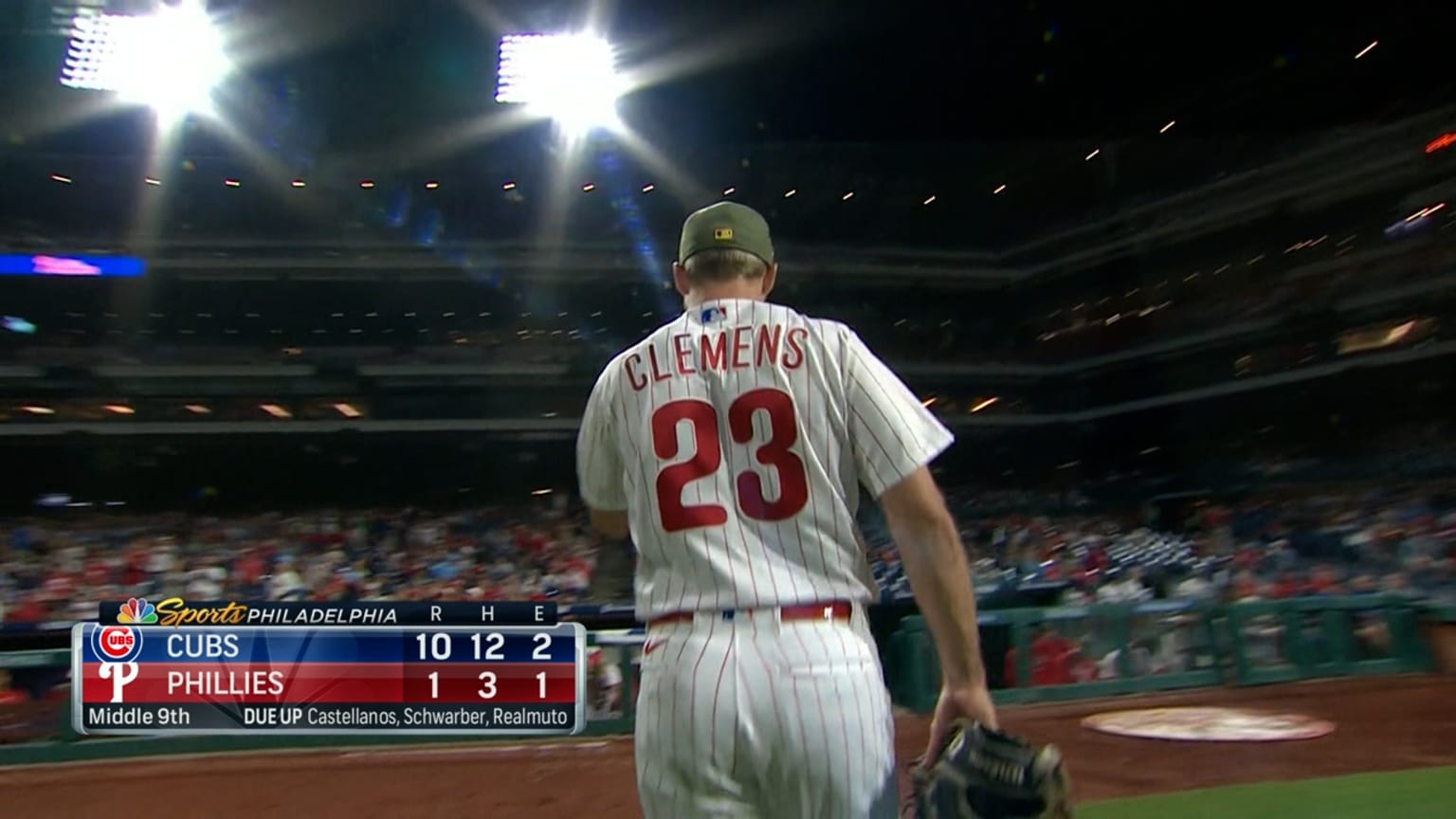 Kody Clemens comes in to pitch in the top of the 9th | 05/19/2023 ...