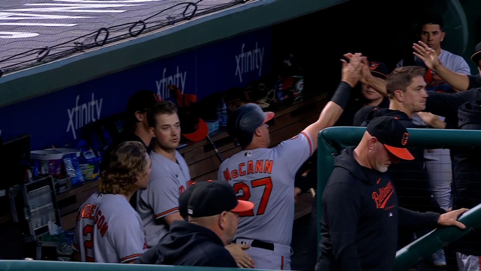 Adley Rutschman walks with the bases loaded in 3rd | 04/19/2023 ...