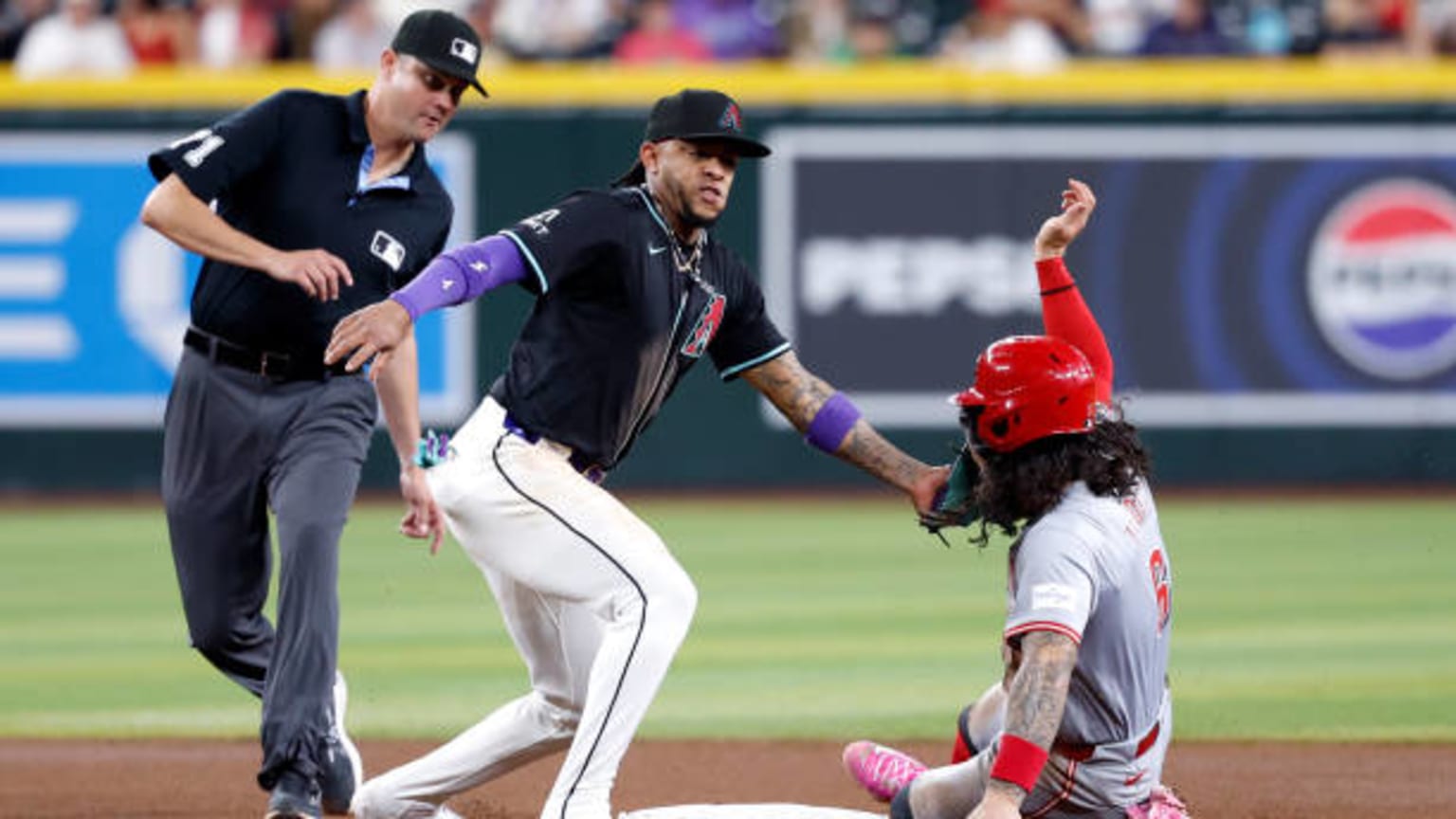Gabriel Moreno catches Jonathan India stealing | 05/13/2024 | Arizona Diamondbacks