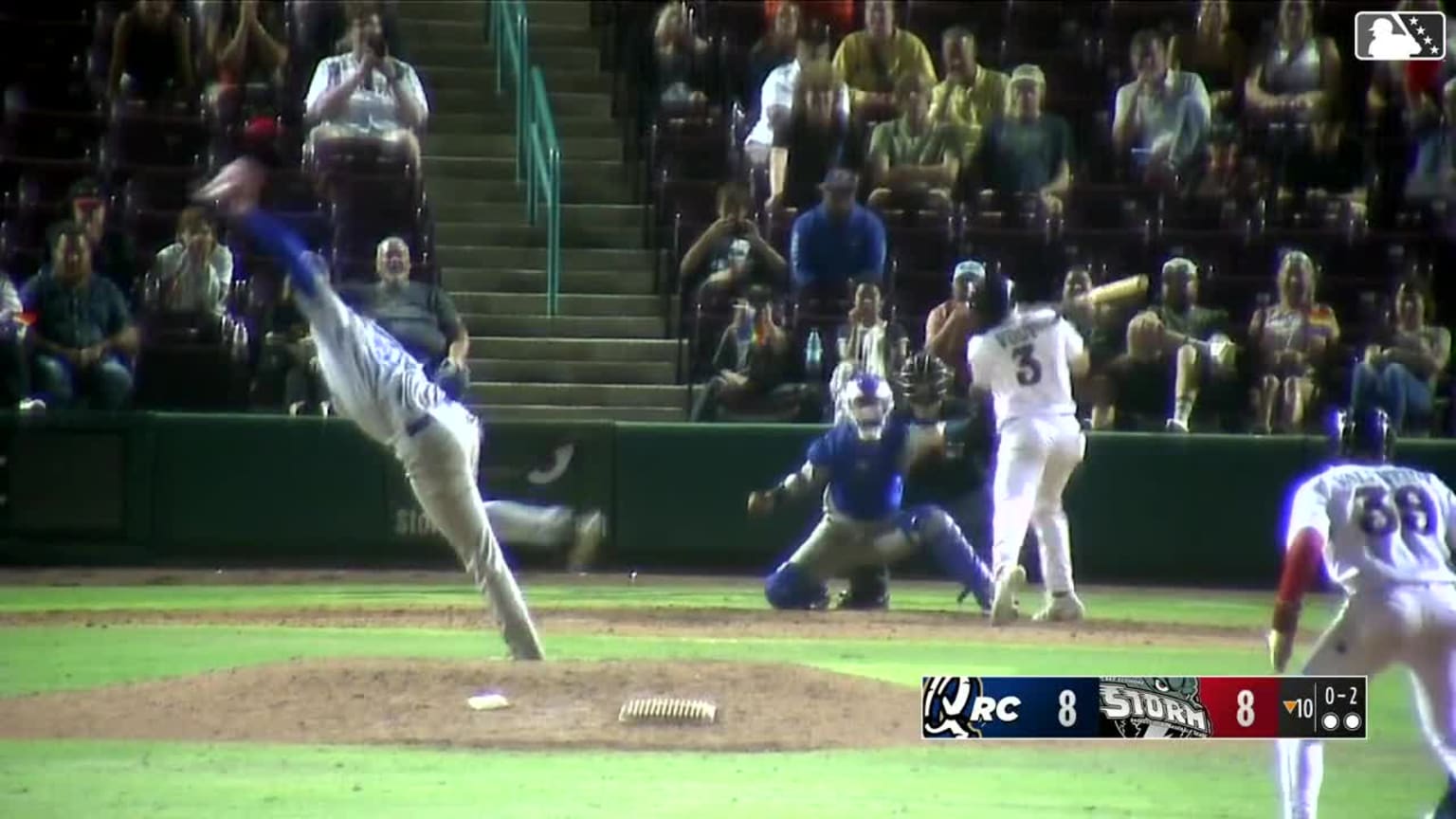 Padres prospect Nick Vogt's walk-off hit by pitch | 06/28/2024 | MLB.com