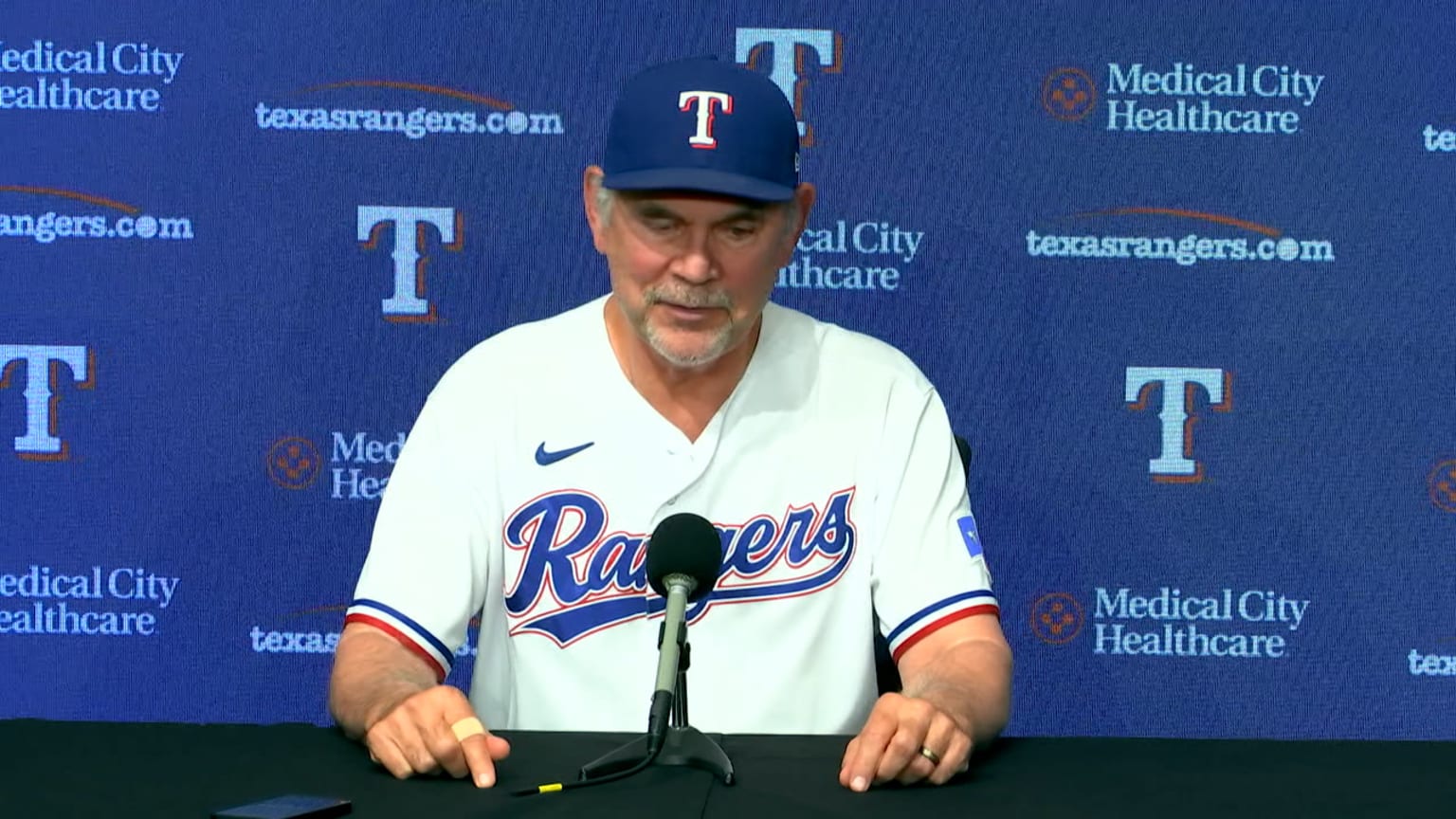 Bruce Bochy on Rangers' 2-0 defeat to the Angels | 08/16/2023 | Texas ... Bruce Bochy on Rangers' 2-0 defeat to the Angels | 08/16/2023 | Texas ...