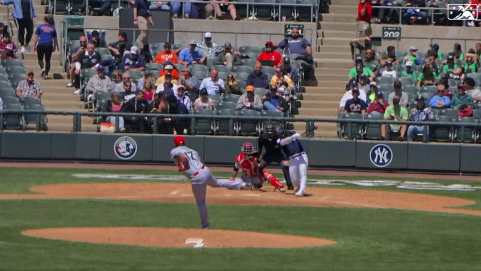 Everson Pereira hits a solo home run for Double-A | 05/17/2023 | MLB.com