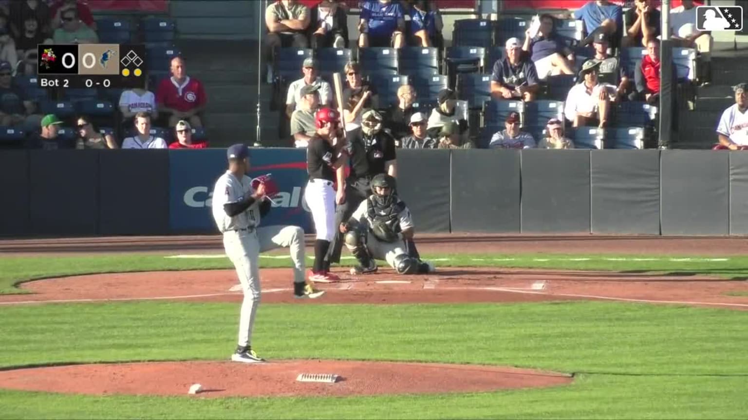 Jay Harry's first-pitch homer | 08/04/2024 | Toronto Blue Jays