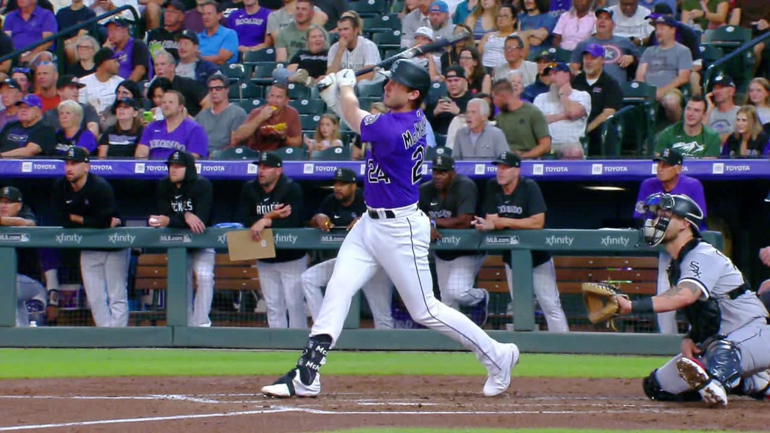 Ryan McMahon drills a three-run dinger to left-center | 08/18/2023 ...