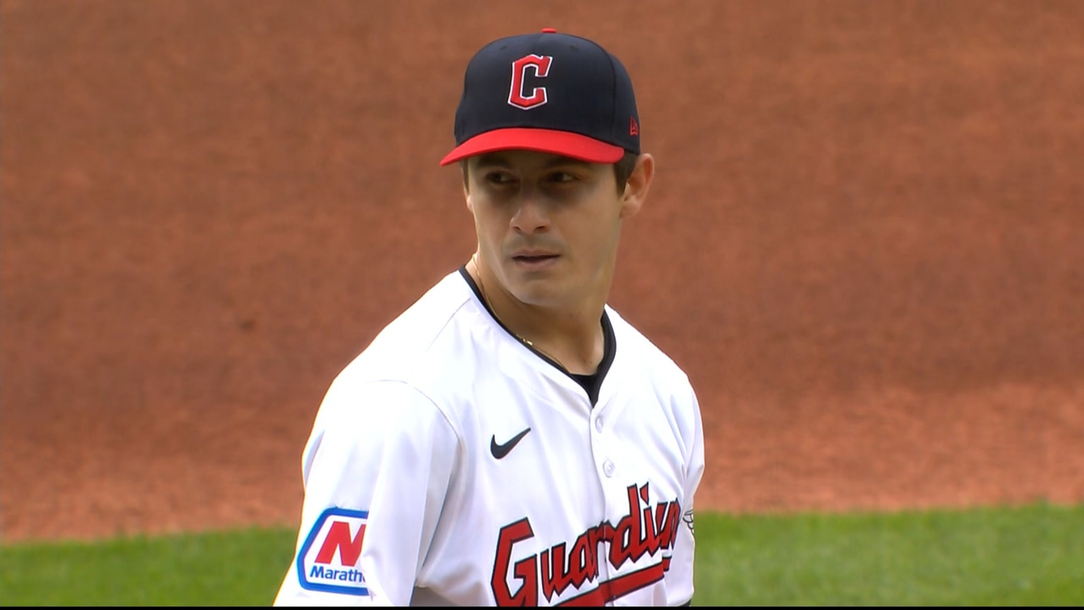 Logan Allen strikes out Paul DeJong | 04/09/2024 | Cleveland Guardians