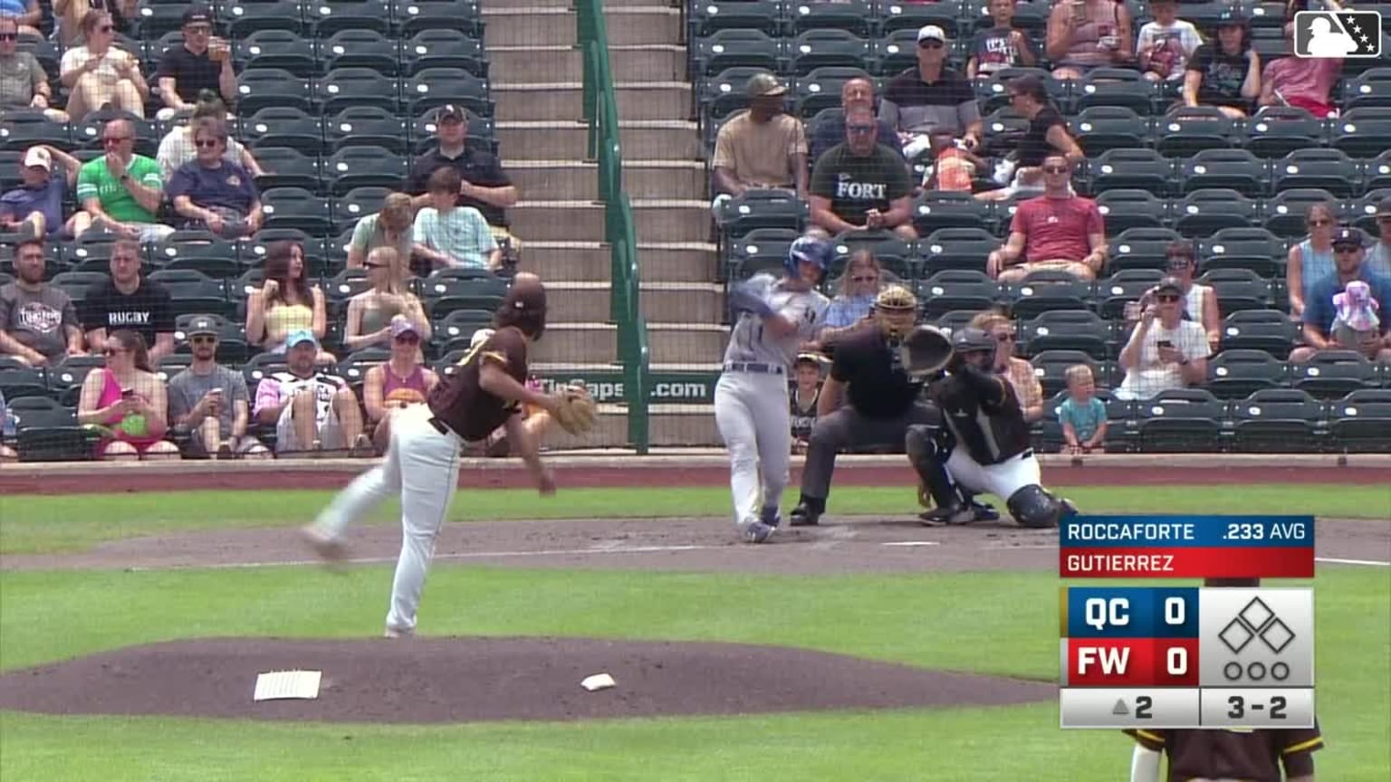 Carson Roccaforte's solo homer | 07/18/2025 | Minnesota Twins