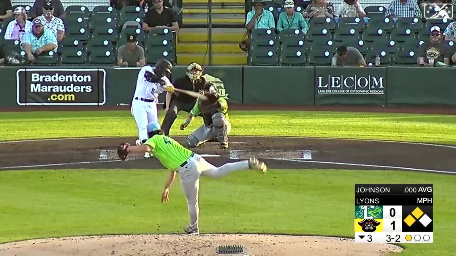 Termarr Johnson drives in two runs with a single | 04/21/2023 ...