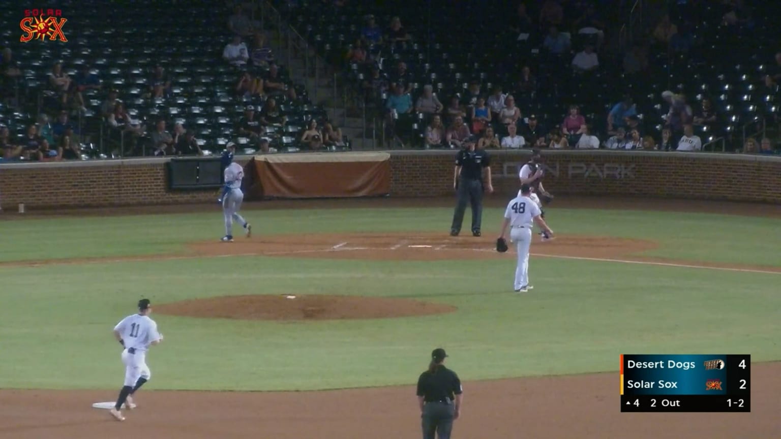 Matt Sauer strikes out the side for Mesa in the AFL | 10/22/2023 ...