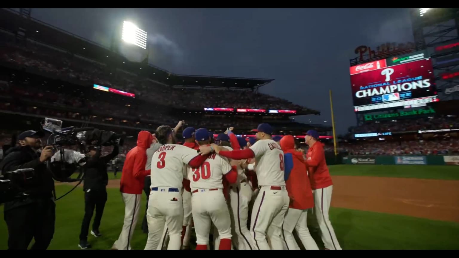 Phillies celebrate World Series berth | Creator Cuts | 10/23/2022 ...