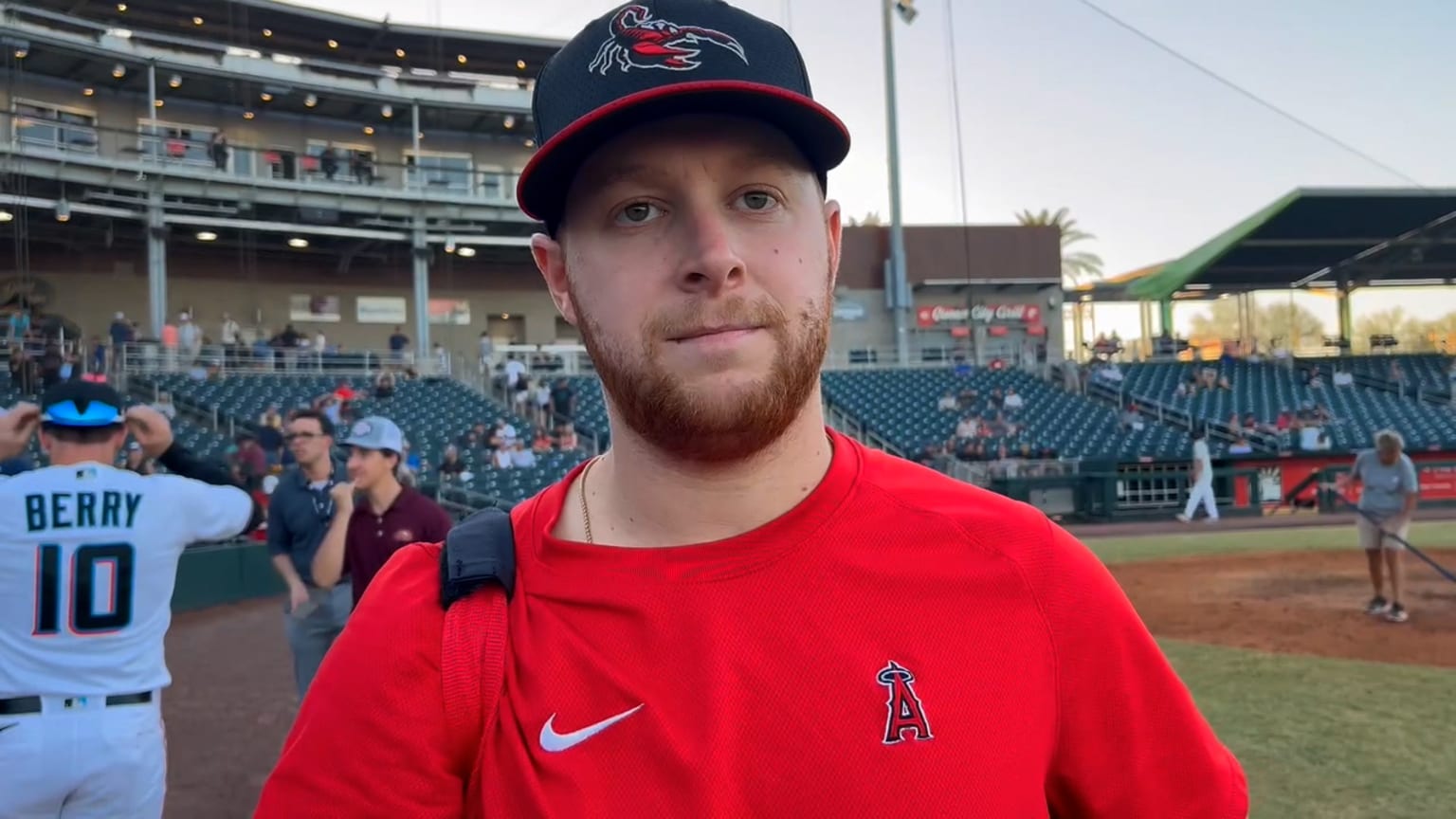 Davis Daniel talks about getting his pitching work in | 10/15/2023 ...