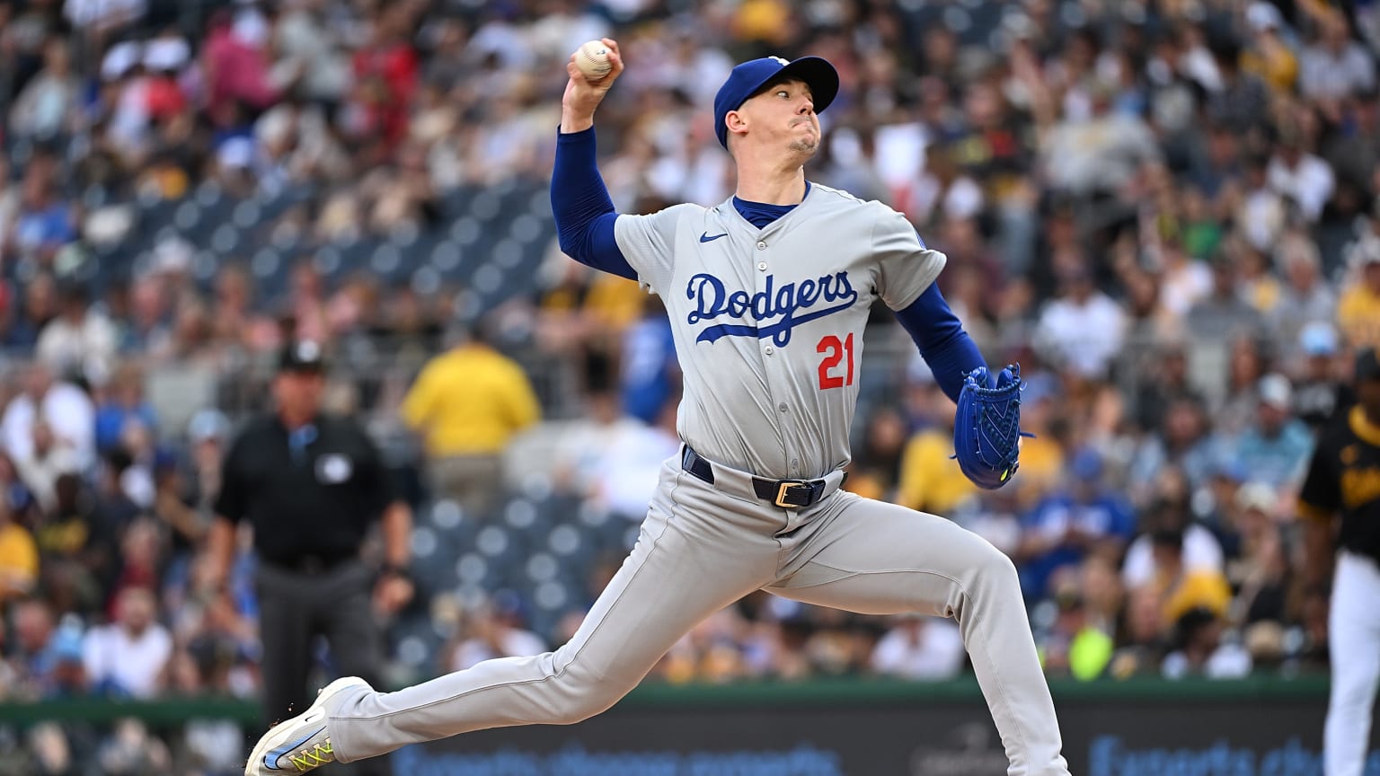 Walker Buehler strikes out Andrew McCutchen | 06/06/2024 | Los Angeles ...