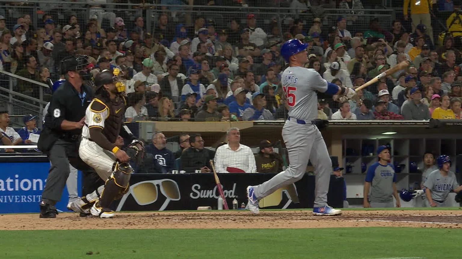 Yan Gomes' solo home run (1) | 04/09/2024 | Chicago Cubs