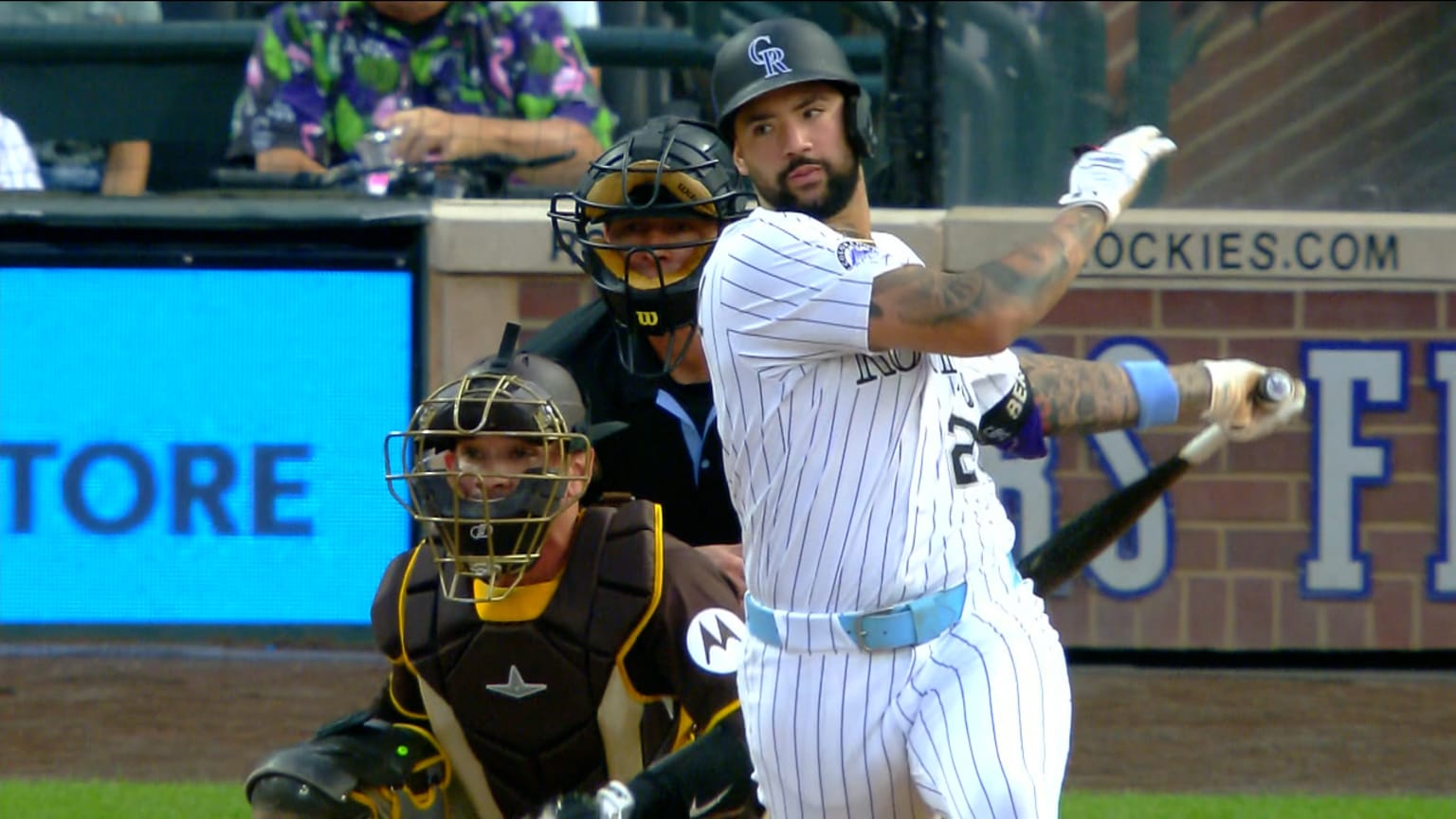 Warming Bernabel's RBI single | 09/06/2025 | Colorado Rockies