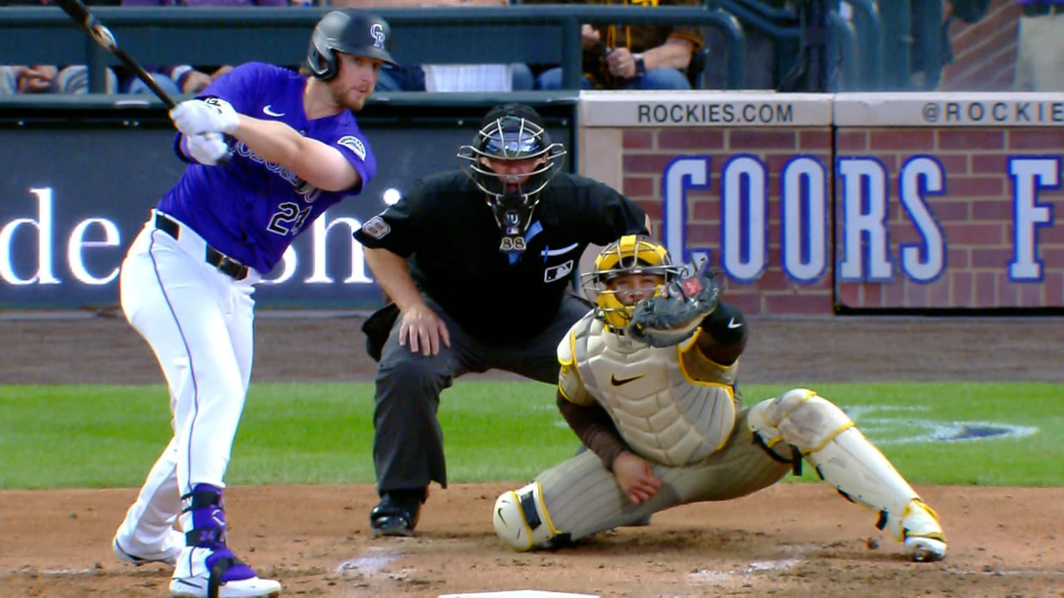 Ryan McMahon's sacrifice fly | 04/22/2024 | Colorado Rockies