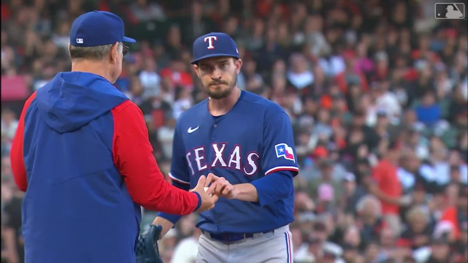 Anderson gets out of bases-loaded jam in the 2nd | 08/12/2023 | Texas ...
