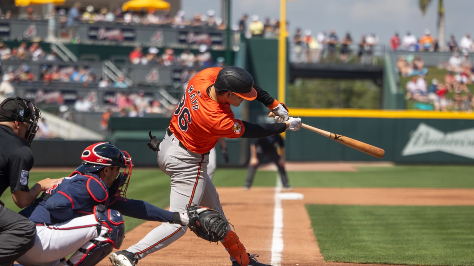 Coby Mayo lines a two-run double to right field | 03/09/2024 | MLB.com