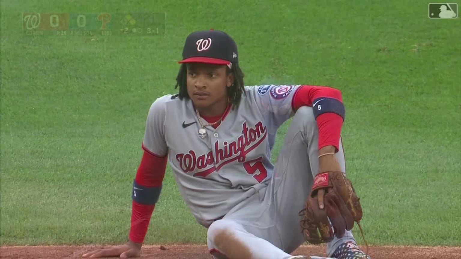 Weston Wilson is safe at 1st after review in the 2nd | 08/10/2023 ...