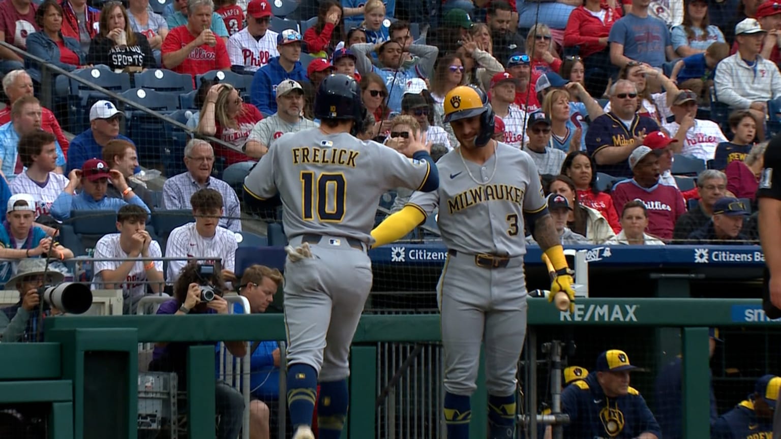 Caleb Durbin singles, Sal Frelick scores on an error | 05/31/2025 ...