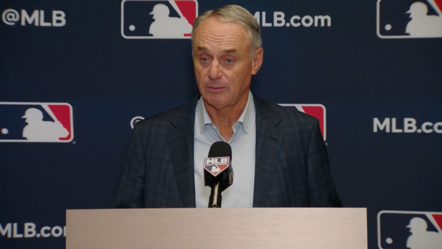 Manfred discusses World Baseball Classic host cities | 05/23/2024 | MLB.com