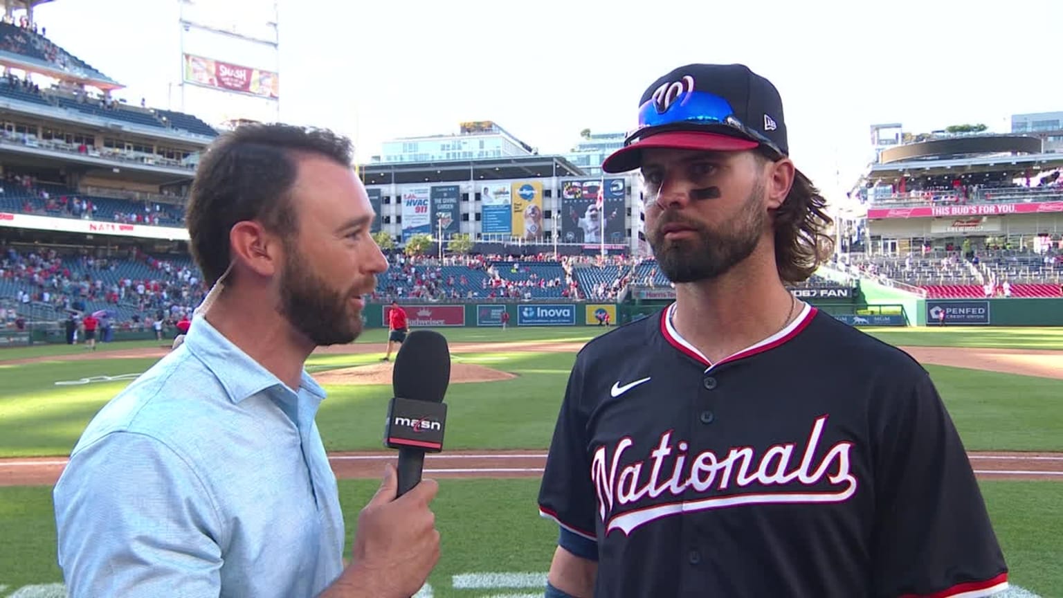 Jesse Winker talks win, two-run homer and more | 06/19/2024 ...