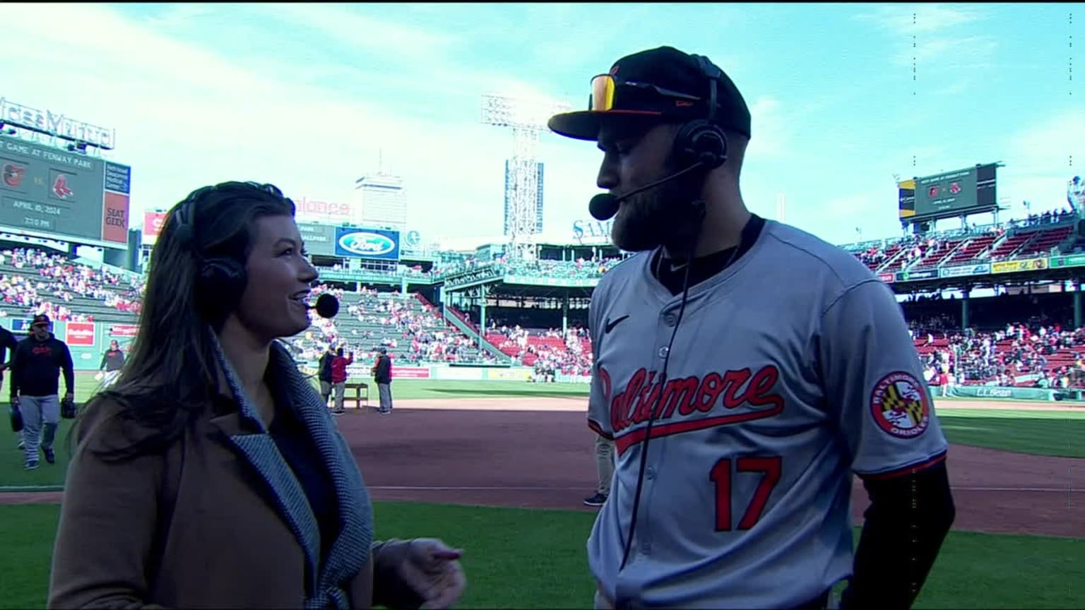 Colton Cowser on his two-double, four-RBI day | 04/09/2024 | Baltimore Orioles