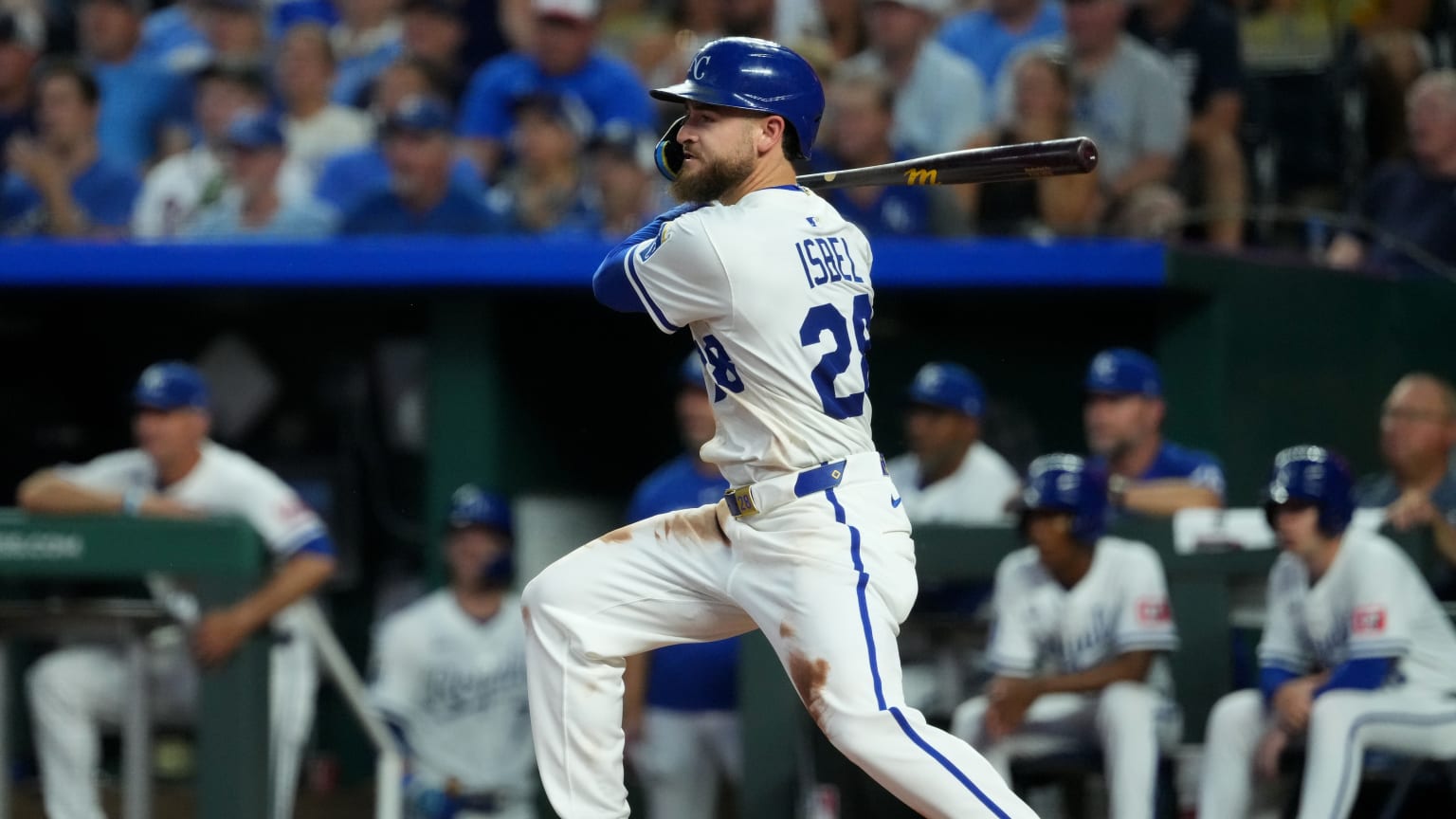 Kyle Isbel's bases-clearing double | 07/29/2025 | Kansas City Royals